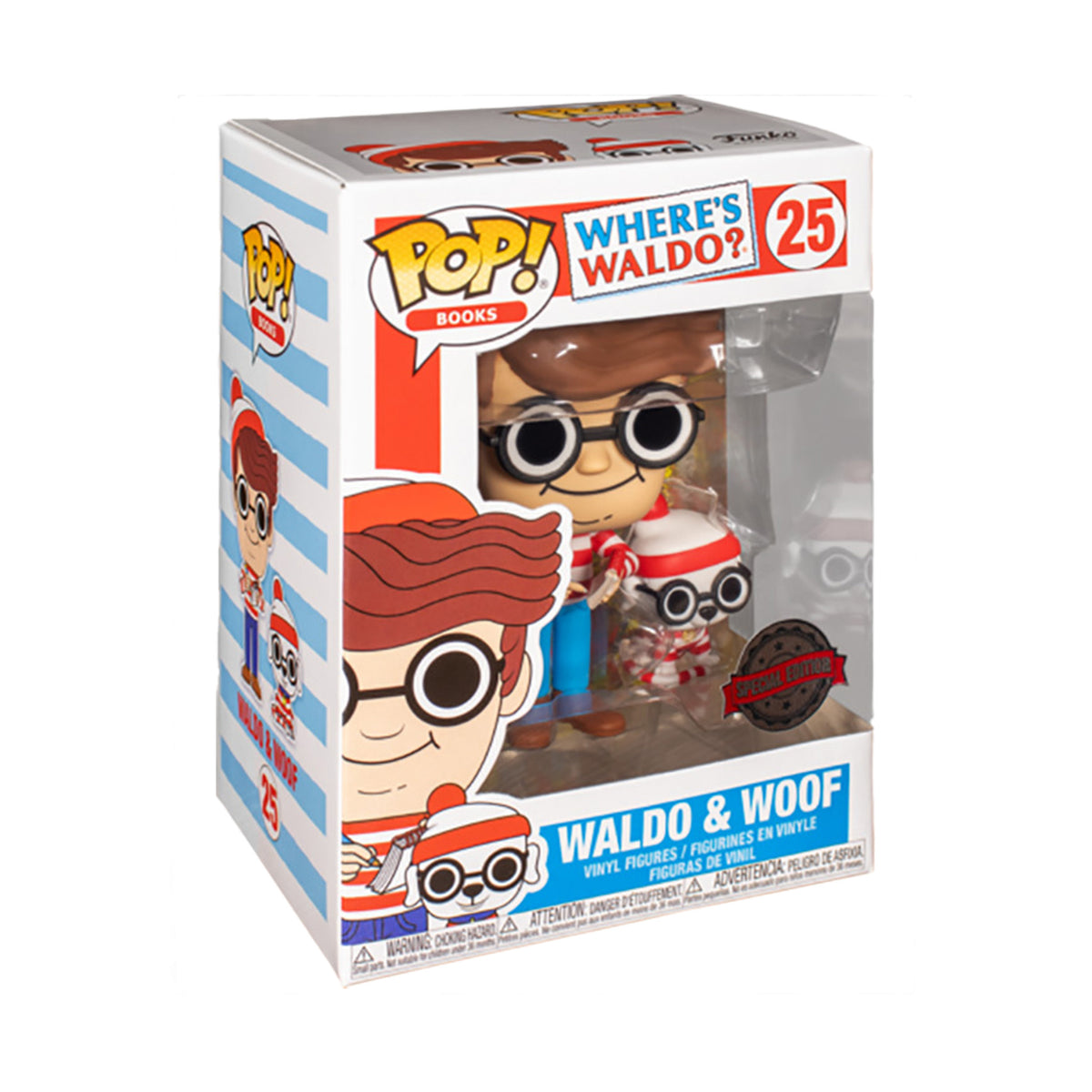 WHERE'S WALDO - WALDO & WOOF POP! RS – Red Edge Records