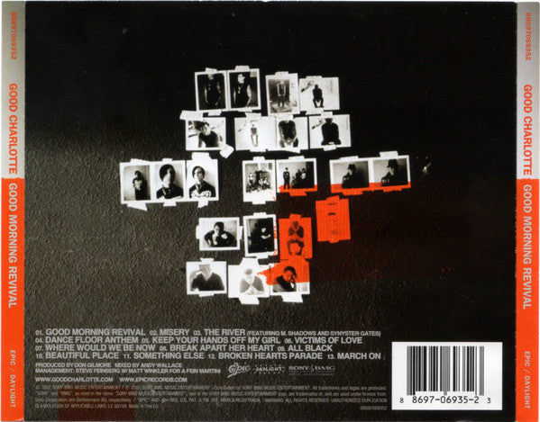 GOOD CHARLOTTE - GOOD MORNING REVIVAL – Red Edge Records