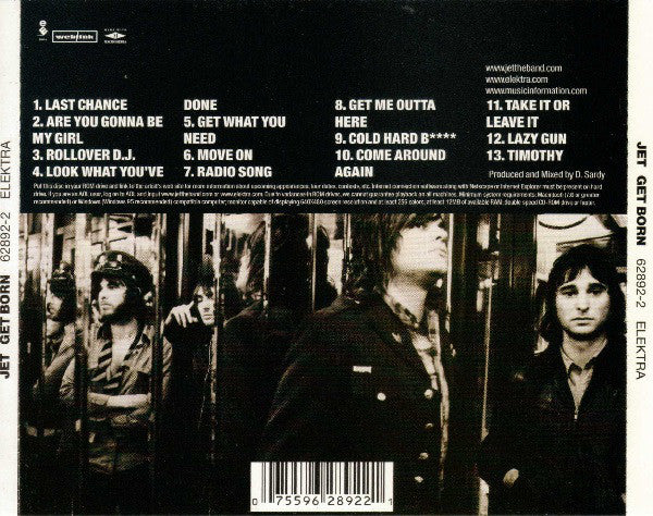 JET - GET BORN – Red Edge Records